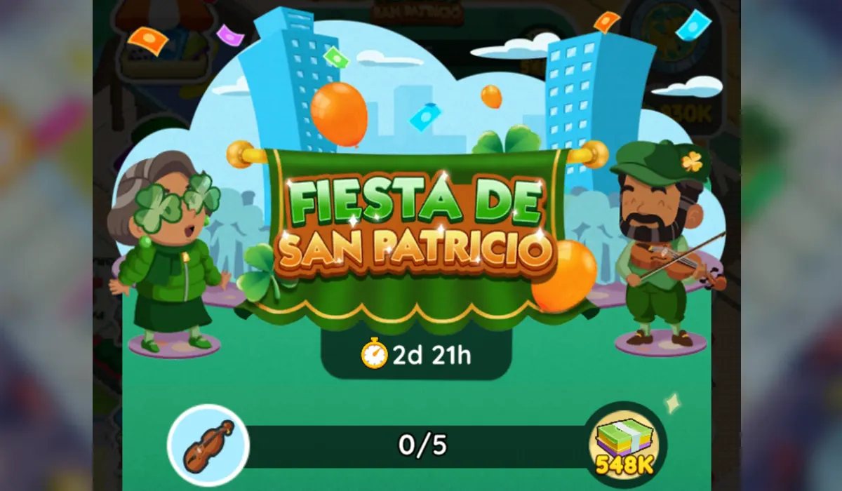 Fiesta de San Patricio Monopoly GO: Metas Y Recompensas - Trickopoly.com